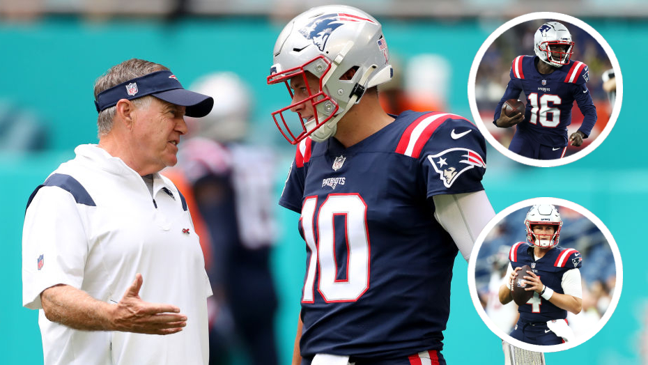 Mac Jones Is The Guy (Only Guy) In New England As Bill Belichick, Patriots Cut Bailey Zappe ...