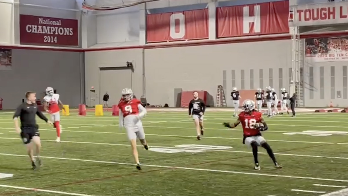 Ohio State Fans Panic On 1st Day Of Spring Ball Over Star Punt Returner ...