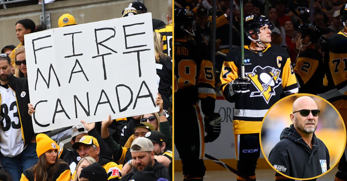 Steelers Fans Crash Penguins Home Opener With 'Fire Matt Canada' Chants | OutKick