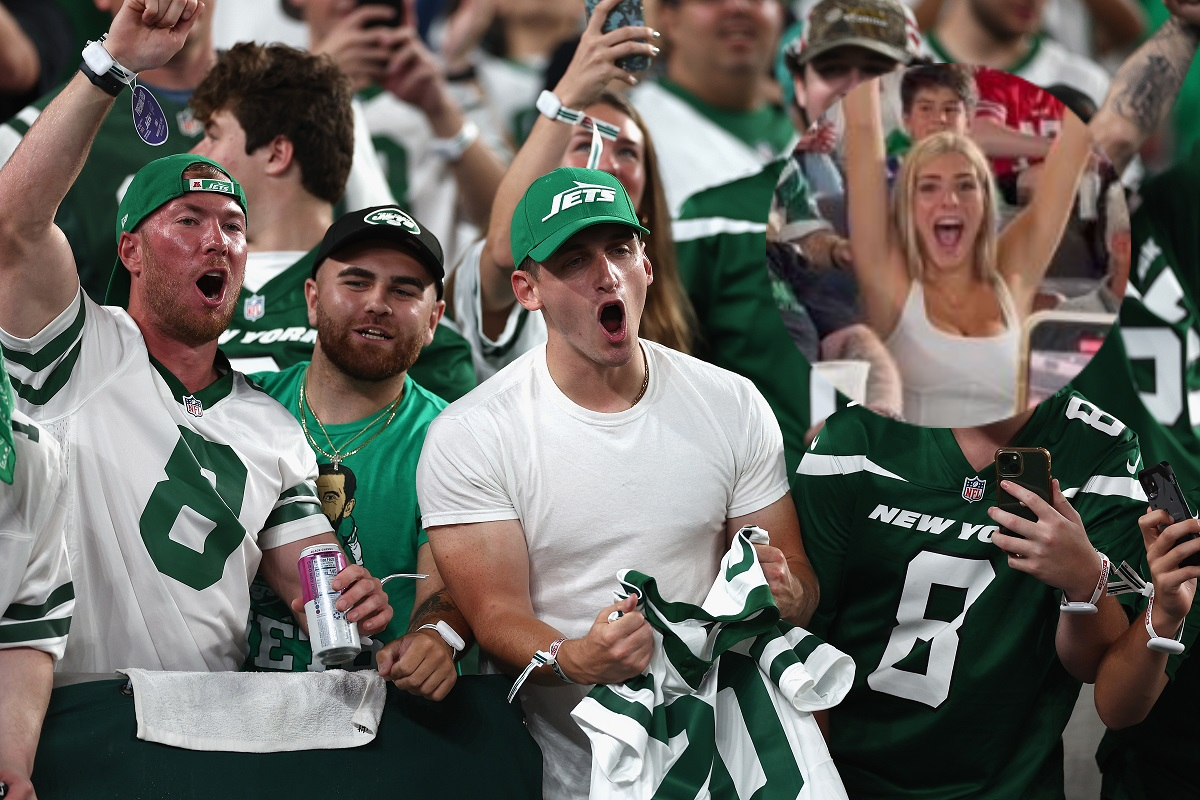 Megan Lucky The Viral Beer Chugging Us Open Fan Took Her Talents To A Football Game Outkick