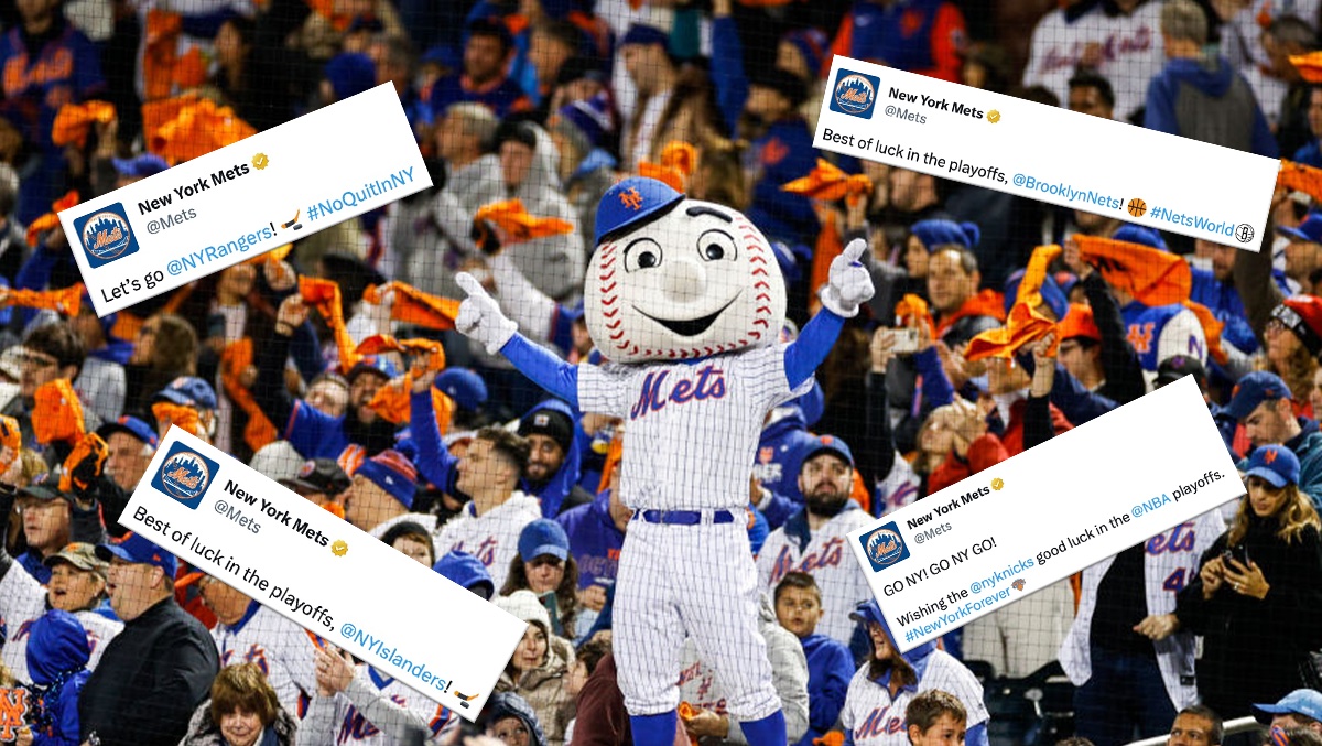 New York Mets Take Pandering Too Far, Post Tweets Rooting For Rangers ...