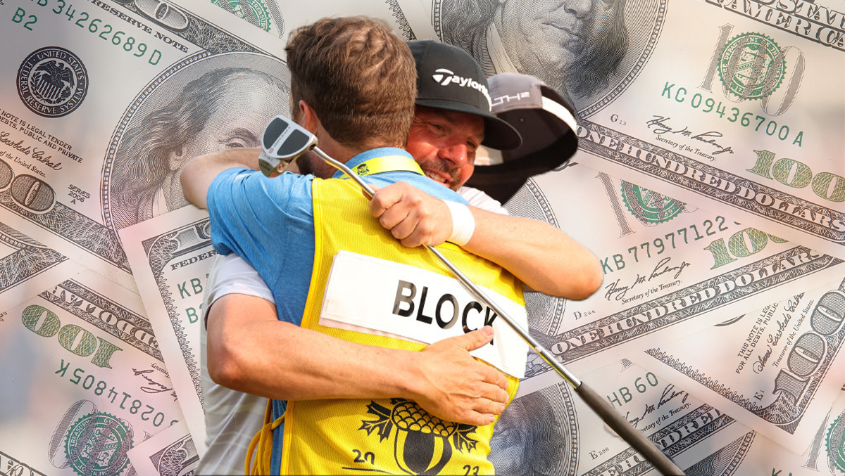 Michael Block's Caddie Cashes-In On PGA Championship In Two Ways | OutKick