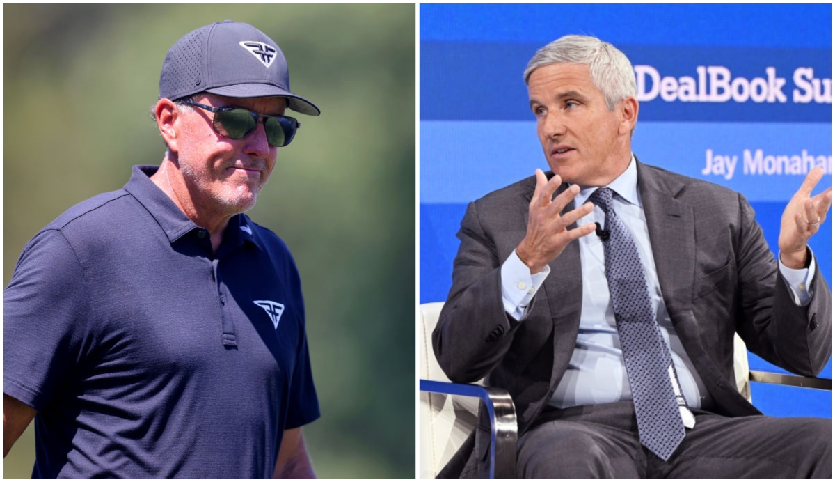 Phil Mickelson Calls For Resignation Of Jay Monahan | OutKick