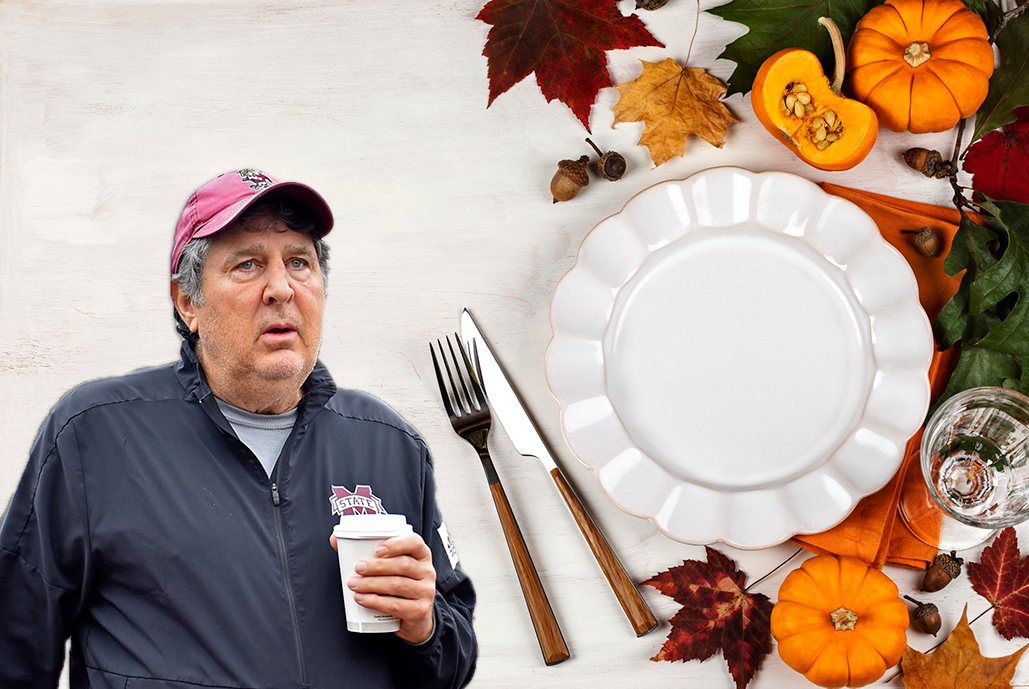 Mike Leach Hypes Up His Gravy While Revealing Ideal Thanksgiving Plate ...