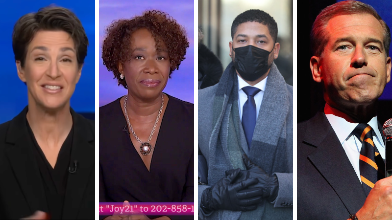 MSNBC Primetime Hosts Completely Ignore Jussie Smollett Verdict | OutKick