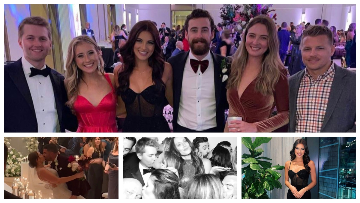 Bubba Wallace NASCAR Wedding Includes Byron With Blaney's Sister, Dale ...