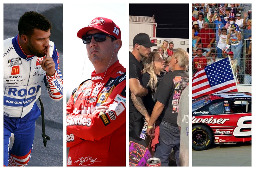 NASCAR World Gets Finger From Bubba Wallace, Kyle Busch Saga Ends | OutKick