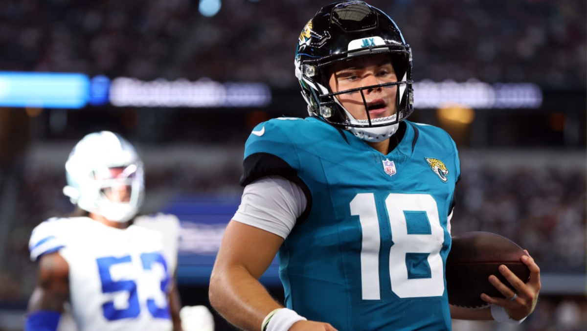 Jaguars Nathan Rourke Breaks Tackles For Incredible Touchdown | OutKick