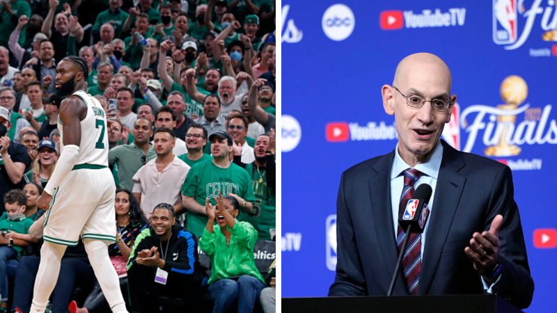 Adam Silver, NBA Commissioner, Backs Boston Fans: 'I Get It' | OutKick