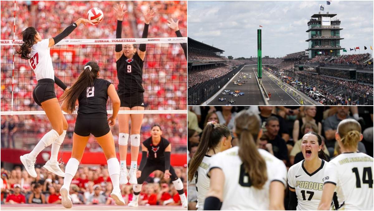Purdue Volleyball Coach Applauds Nebraska's Record-Breaking Volleyball ...