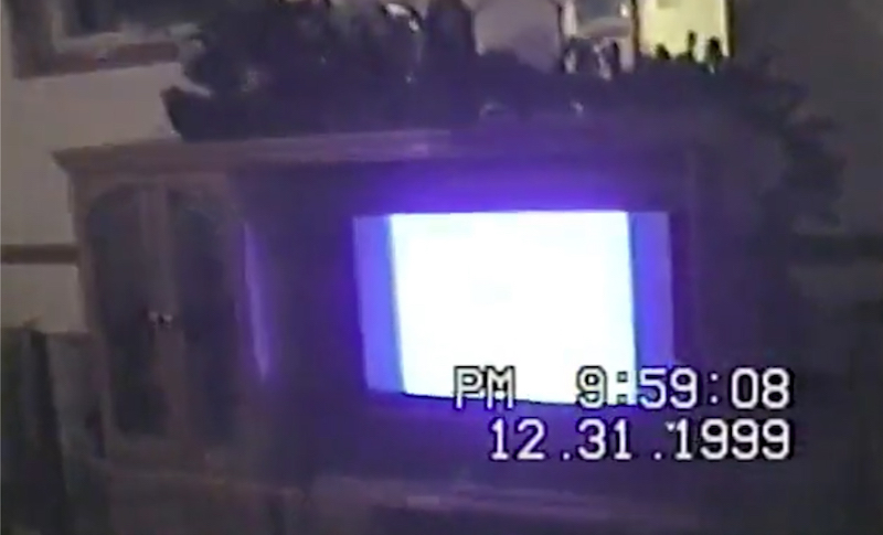 Guy Shows Off His Insane New $5,000 TV To Buddies At A 2000 New Year's Eve Party | OutKick