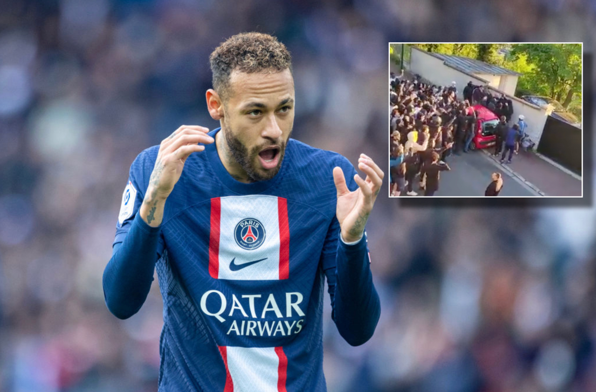 PSG Fans Show Up To Neymar's House, Chant For Him To Leave Club | OutKick