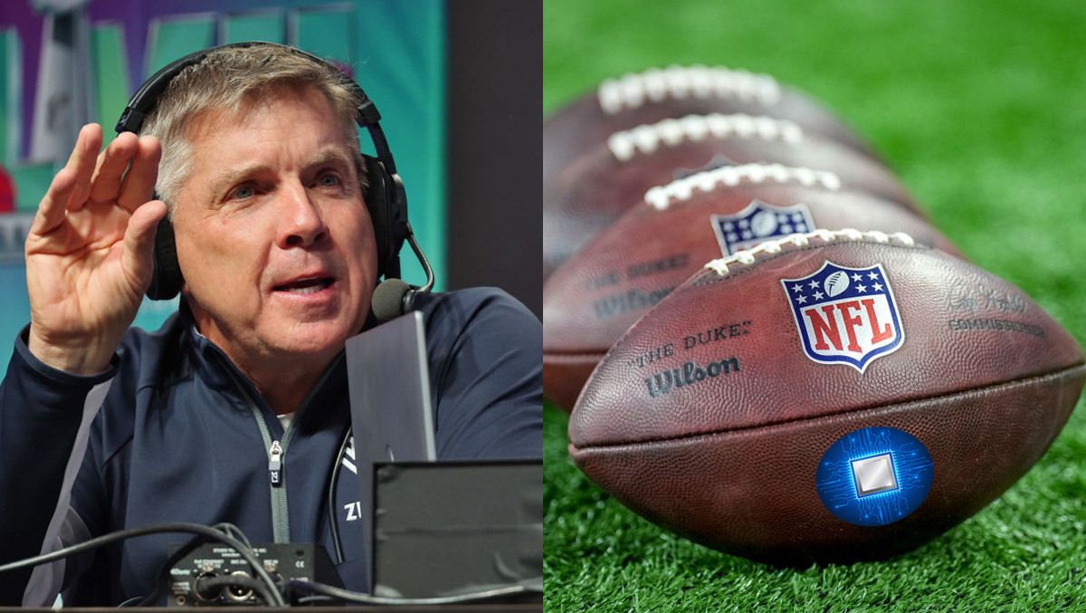 Sean Payton Breaks Down How Microchip Technology Is Used In NFL