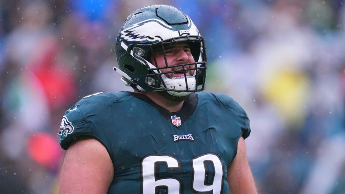 Eagles OL Landon Dickerson Breaks Down Disaster On His First NFL Play ...