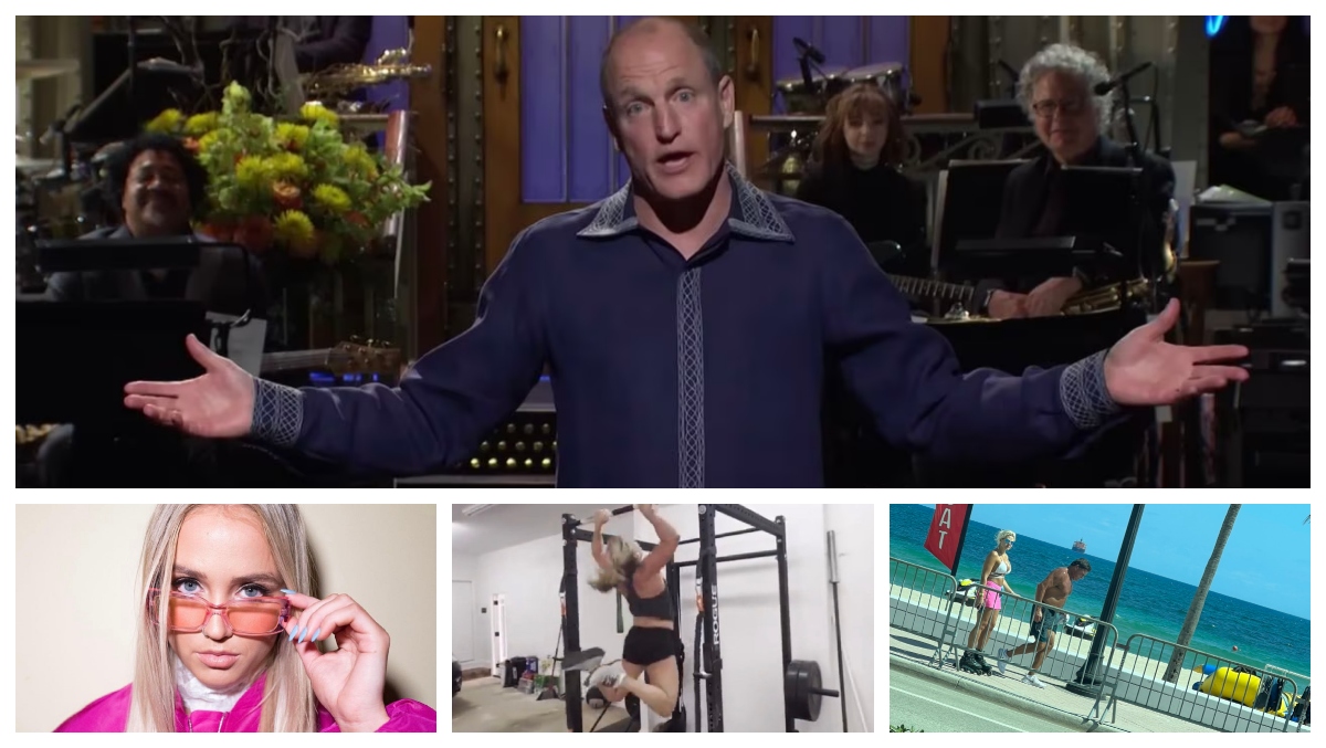 Woody Harrelson SNL, Marjorie Taylor Green Pull-Ups, Flirty Ed Orgeron ...
