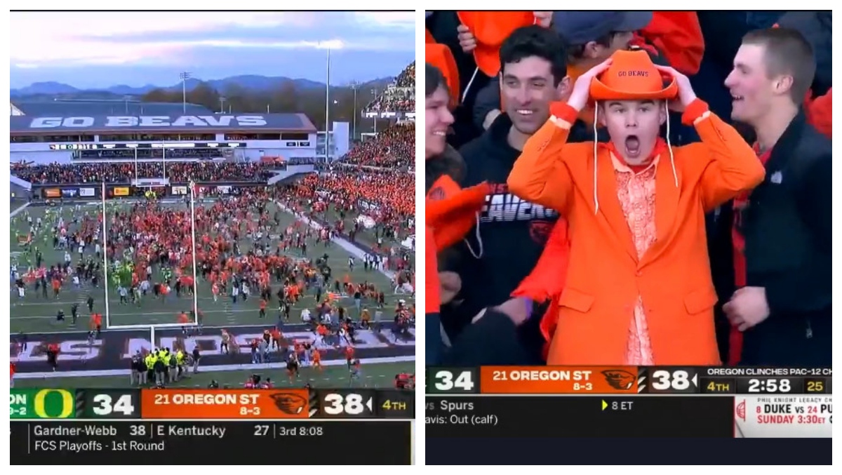 Oregon Melts Down In Epic Fashion To Oregon State, Which Completed 6 ...
