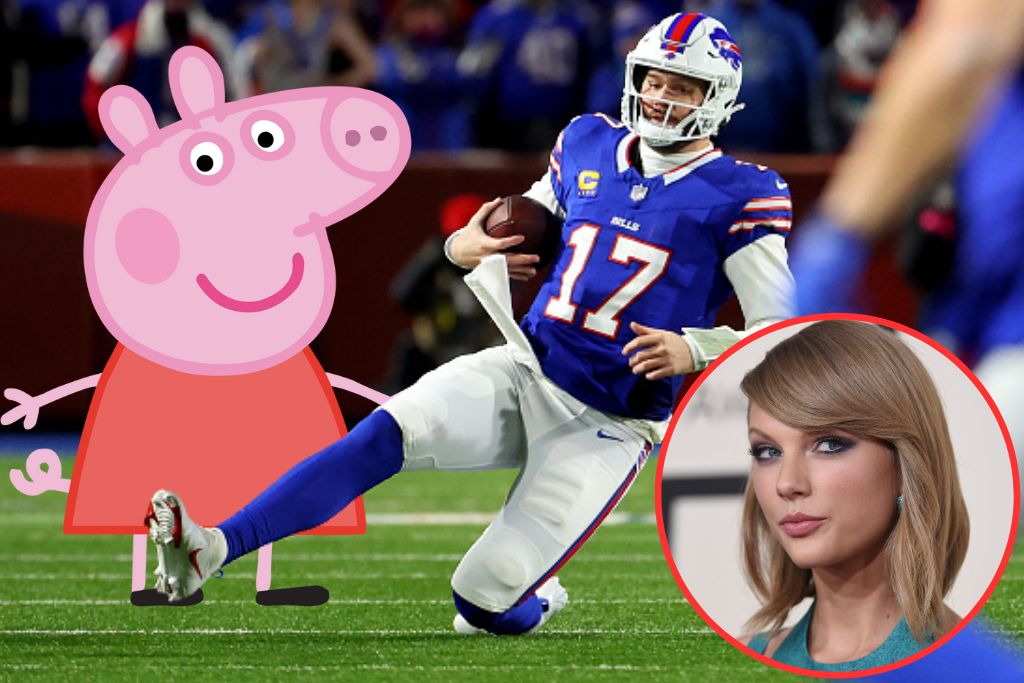 Peppa Pig Steals Spotlight From Taylor Swift At Bills, Chiefs Playoff ...