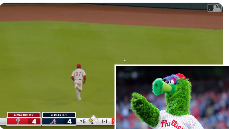 Phillies And Braves Played Last Night And A Little League Game Broke ...