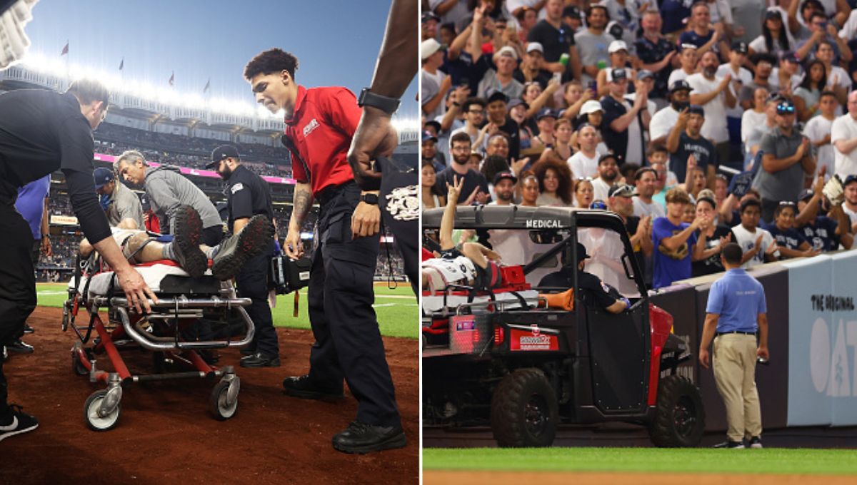 New York Yankees Cameraman Rocked By Bad Throw Leads To Game Delay Against Orioles | OutKick