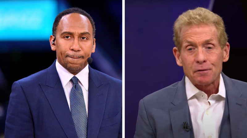 Skip Bayless' Refutal of Stephen A's 'First Take' Success Story Checks ...