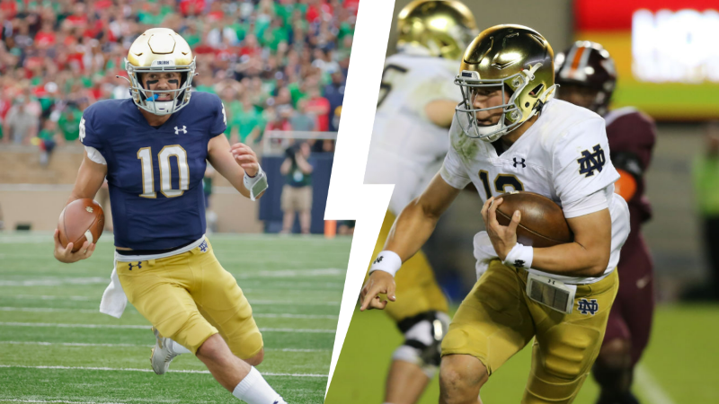 Notre Dame Names Tyler Buchner Starting QB For Ohio State Showdown ...