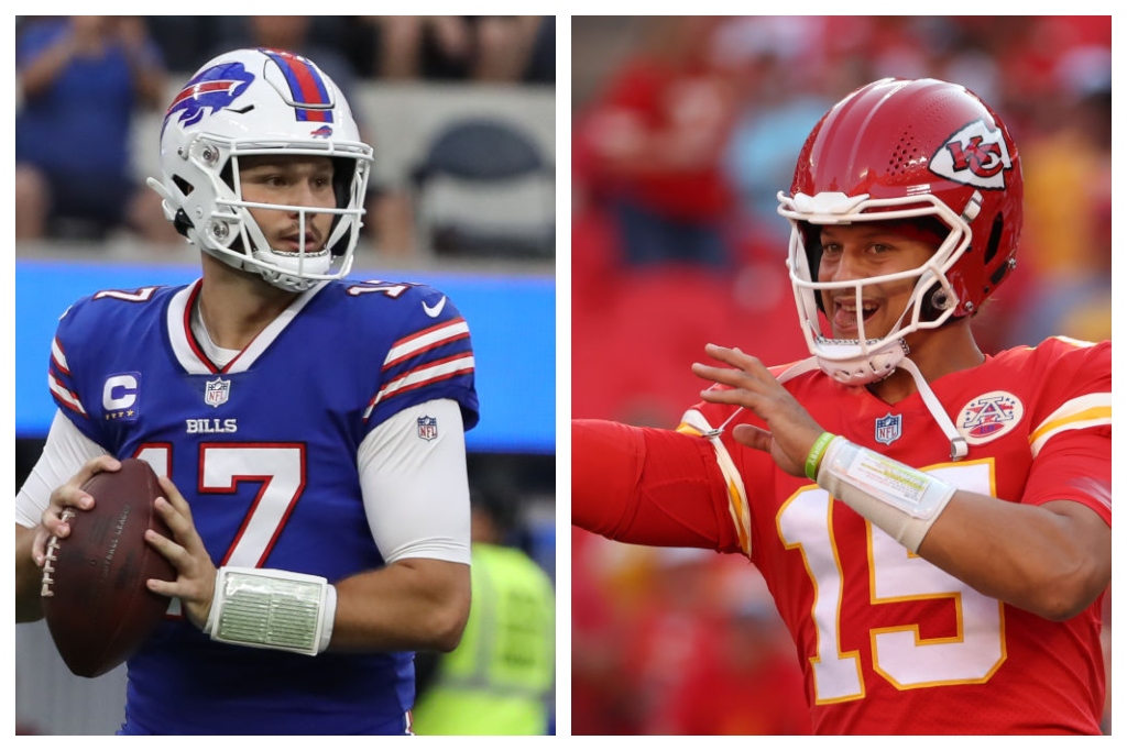 Quarterbacks Josh Allen, Patrick Mahomes each chasing history - outkick ...