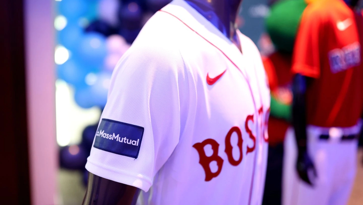 Red Sox Unveils Ad Patch For Jersey, And It’s Not Great | OutKick