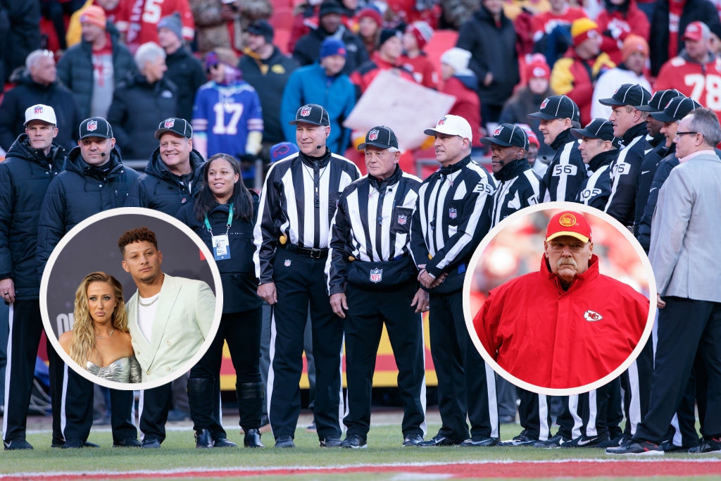 Andy Reid, Patrick and Brittany Mahomes Blast Refs For Making The Right ...