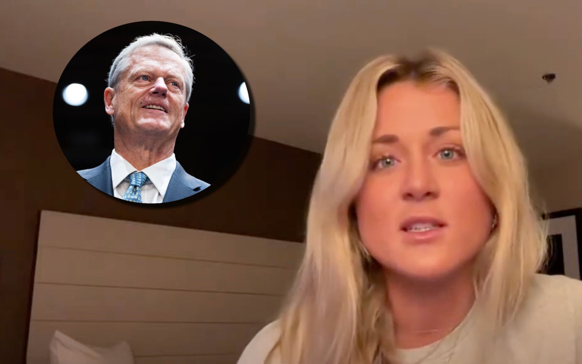 Riley Gaines Calls NCAA President Charlie Baker A 'Weak Leader' | OutKick