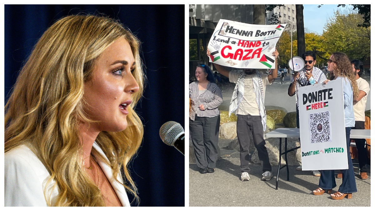 Riley Gaines Seems Less Welcome At Harvard Than Anti-Israel Conti