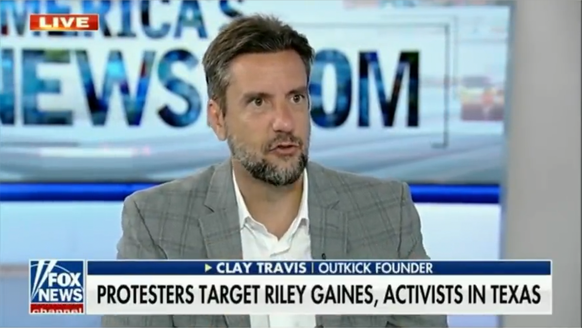 Clay Travis Unloads On Protesters Who Spat On Riley Gaines | OutKick