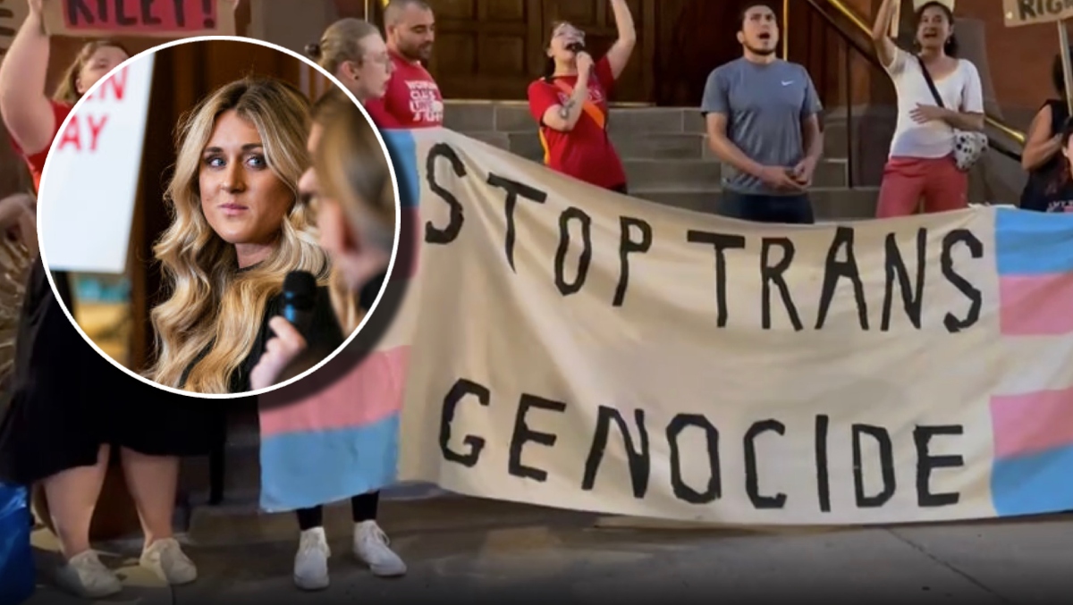 Vile People Verbally Attack Riley Gaines At Wisconsin Appearance | OutKick