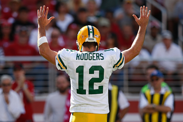 WATCH: Aaron Rodgers Drops Pass In The Bucket From 40 Yards | OutKick