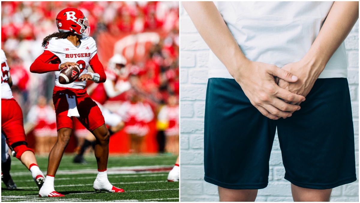 Photographer Takes Groin Shot During Rutgers-Wisconsin Game | OutKick