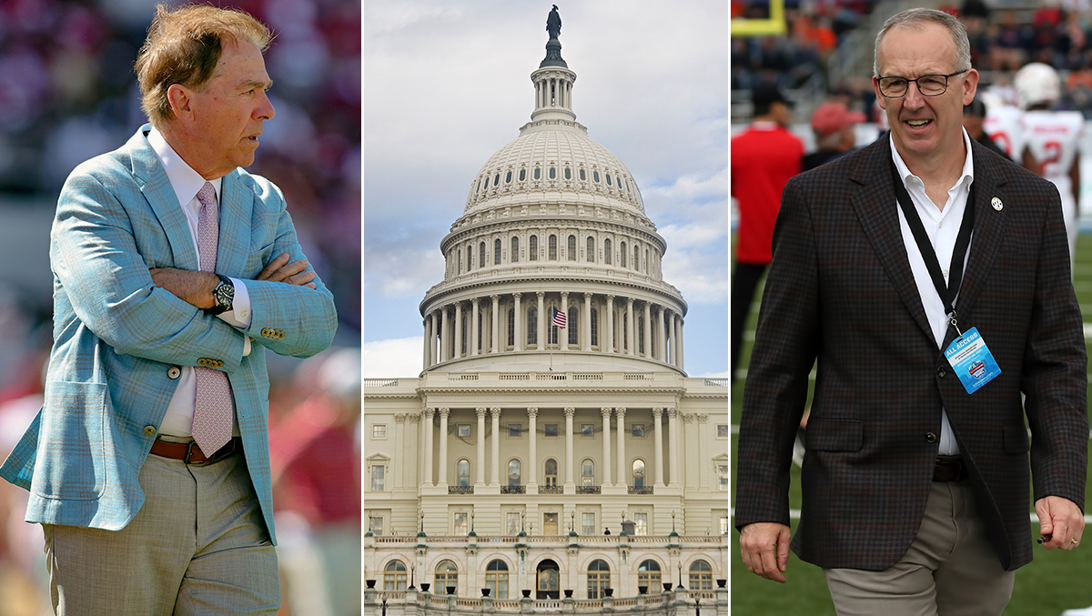Nick Saban, Greg Sankey, Officials Head To Washington For NIL Help ...