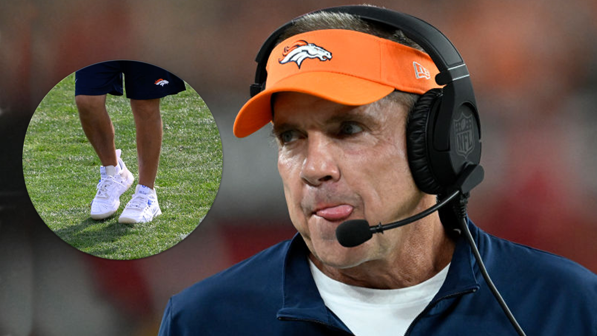 Sean Payton Makes Players Jealous By Flexing New Jordan Shoes | OutKick