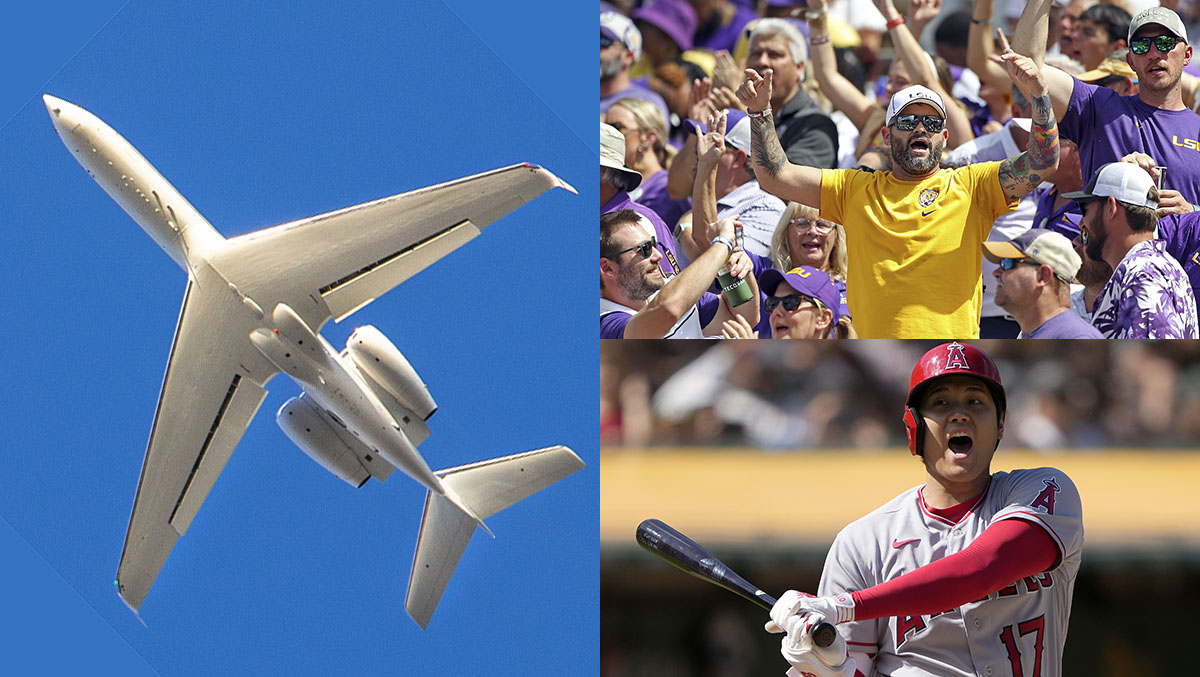 MLB Fans Tracking Shohei Flight Should've Asked CFB Fans For Help