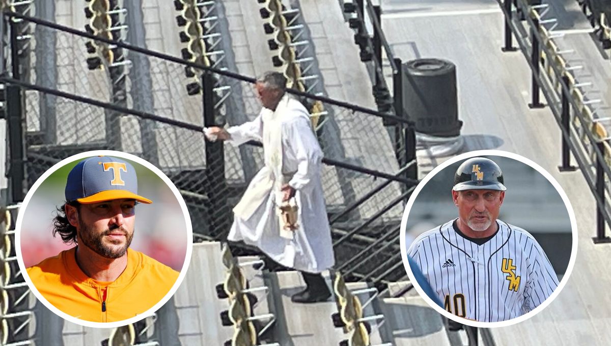 Priest Blesses Southern Miss Stadium Before Tennessee NCAA Regional ...