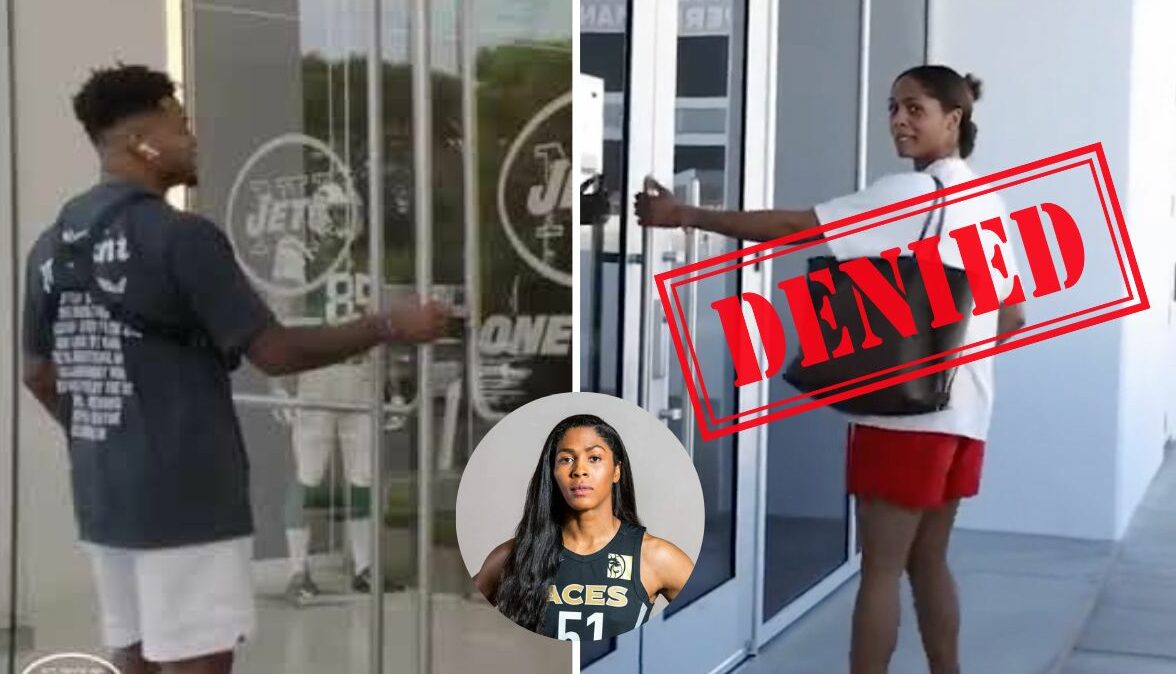 Las Vegas Aces’ Sydney Colson Given The Jamal Adams Treatment, Gets ...