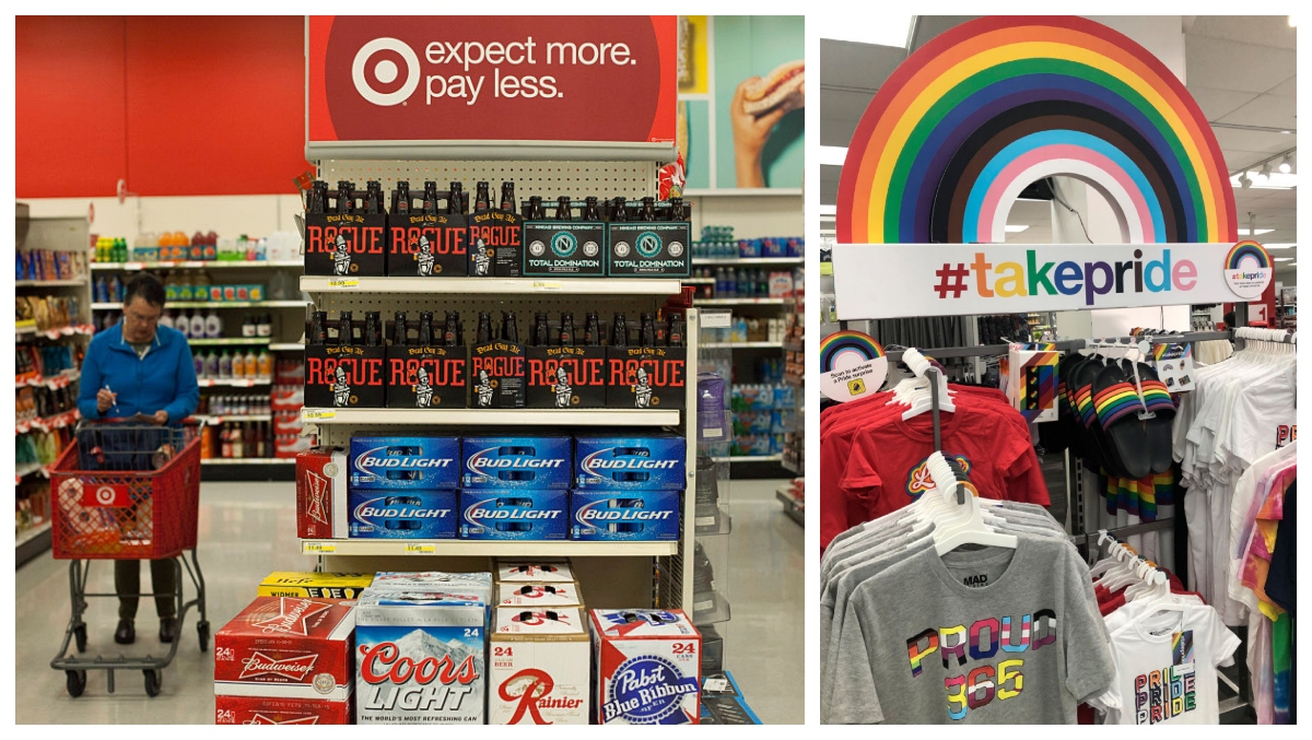 Target Customer Goes On Viral Rant In Store Over Pride Section, Bud ...