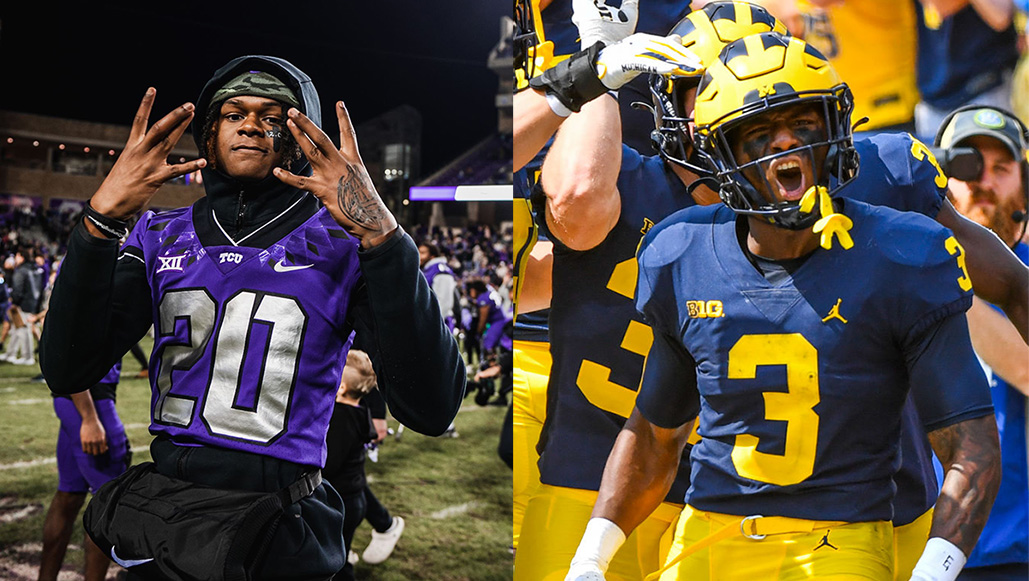 Michigan, TCU Players Share Swag They Got For College Football Playoff ...