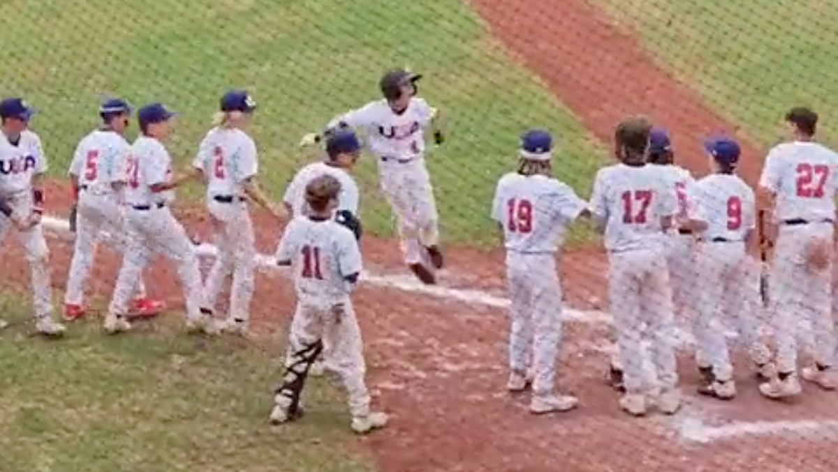 USA Baseball Has Run Revoked For Missing Plate Despite Touching Plate ...