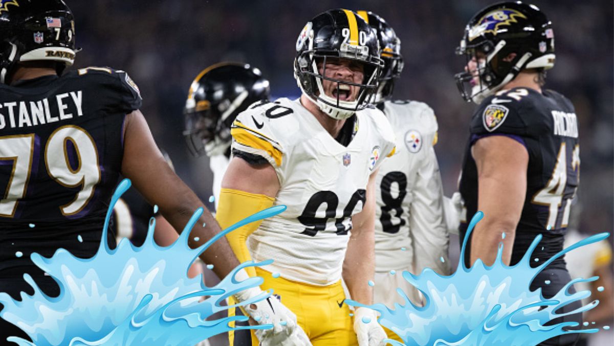 WATCH: Steelers' Star T.J. Watt Hilariously Slips Into Pool, Avoids ...