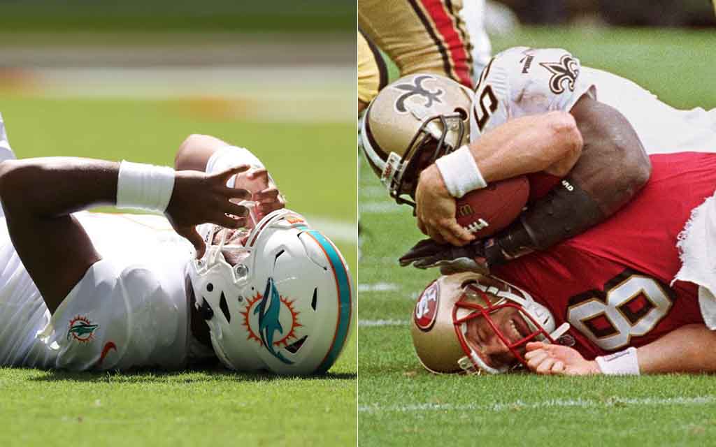 Tua Concussion Situation Reminiscent Of Steve Young Sequence In 1