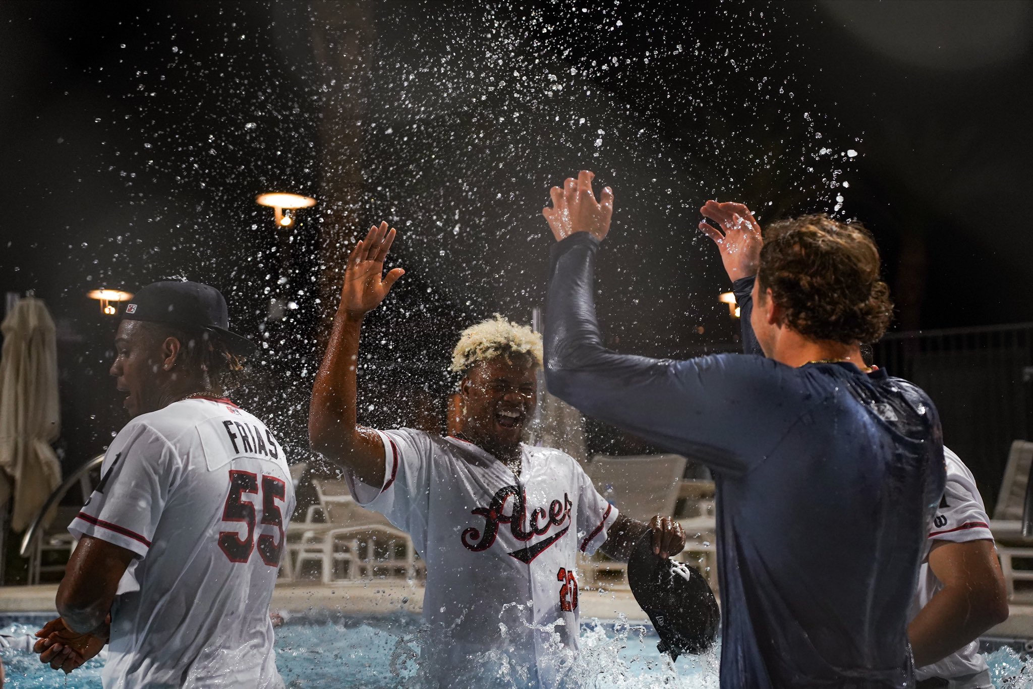 Diamondbacks Triple-A Team Celebrates Win in Someone Else's Pool | OutKick
