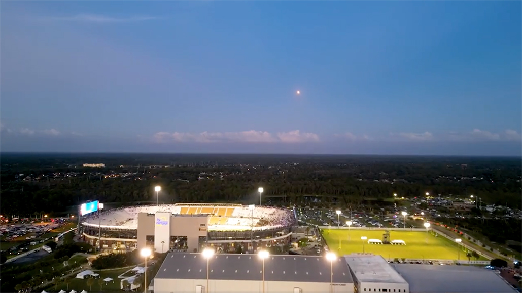 UCF Celebrating A Win By Watching SpaceX Launch A Rocket Is Surreal ...