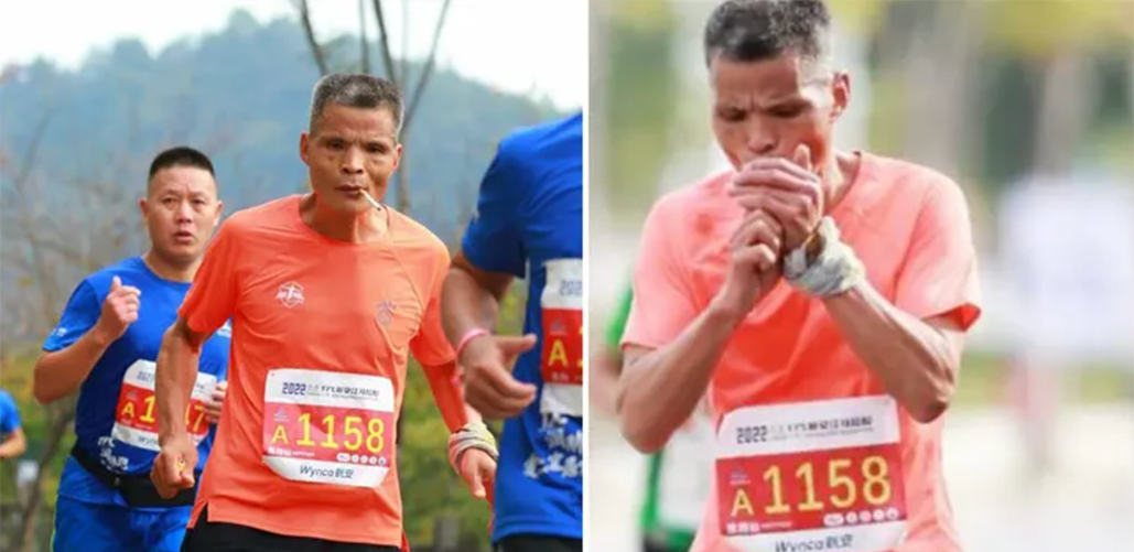50-Year-Old Chinese Man Runs 3:28 Marathon While Smoking Cigarettes ...