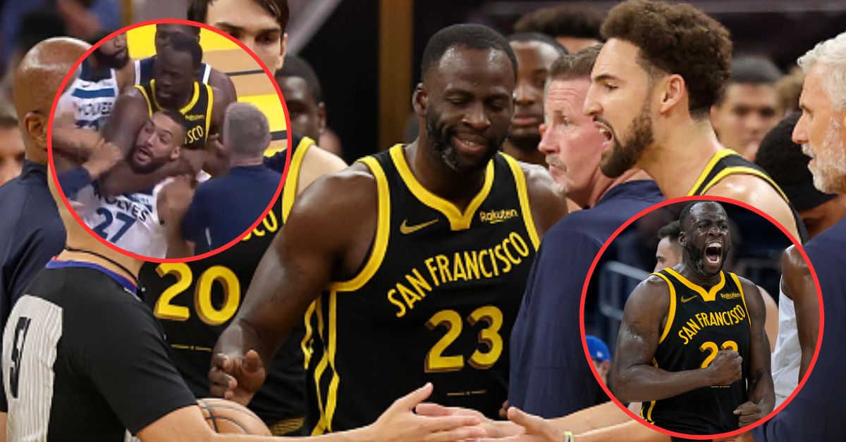 Draymond Green Slapped With A 5-Game Suspension After Trapping Rudy Gobert With A Chokehold ...