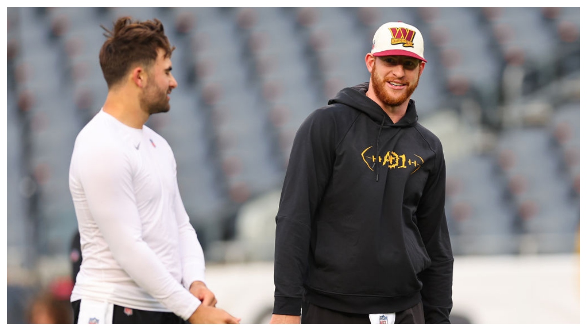 Carson Wentz Gave Sam Howell His Suite Despite Benching | OutKick