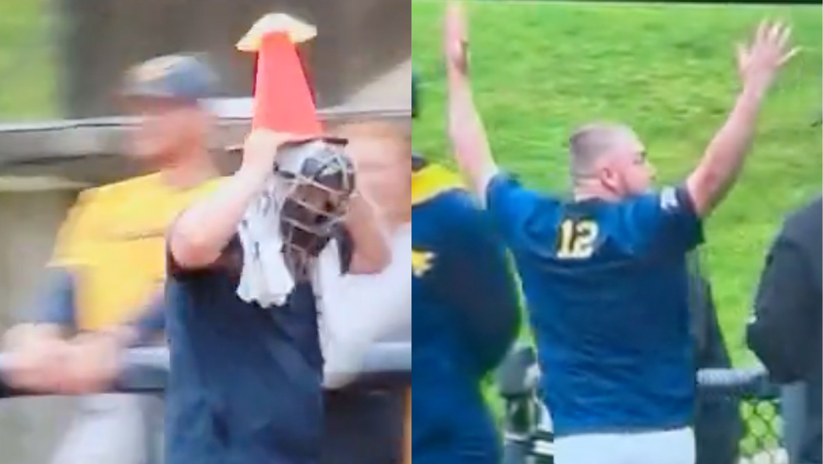 Fun-Hating NCAA Strikes As Pitcher Ejected For Cone-Head Celebration ...